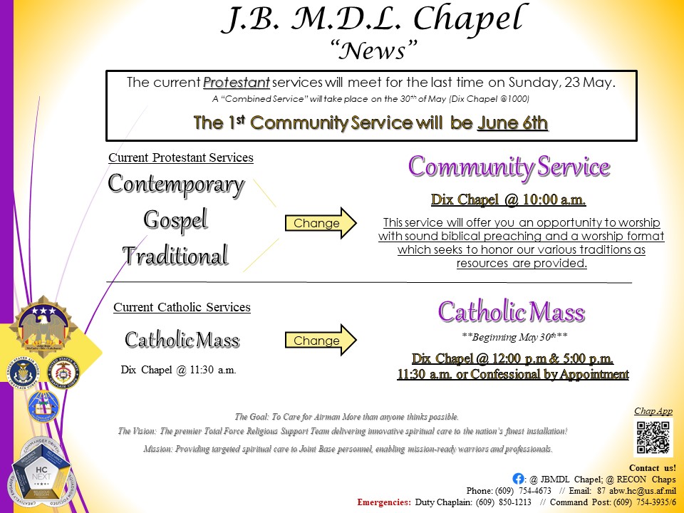 Joint Base McGuire-Dix-Lakehurst > Home > Chapel